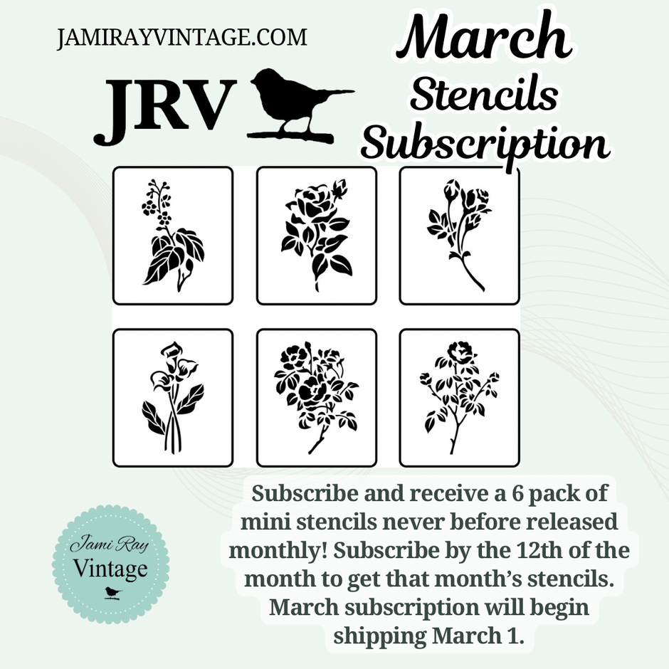 All JRV Stencils – Jami Ray Vintage