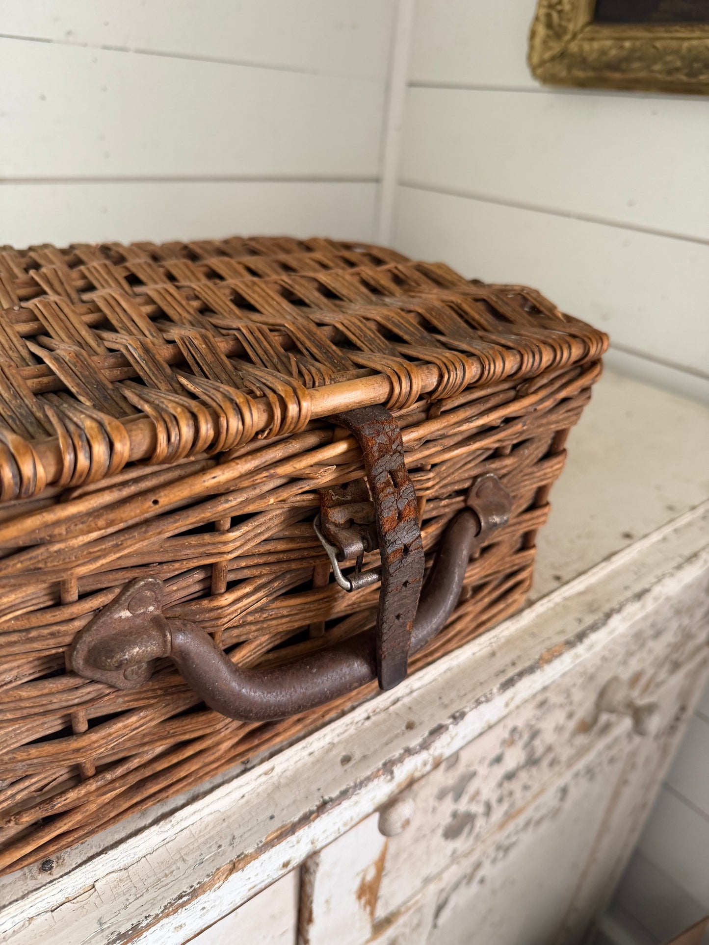 Antique English Picnic Hamper – Jami Ray Vintage