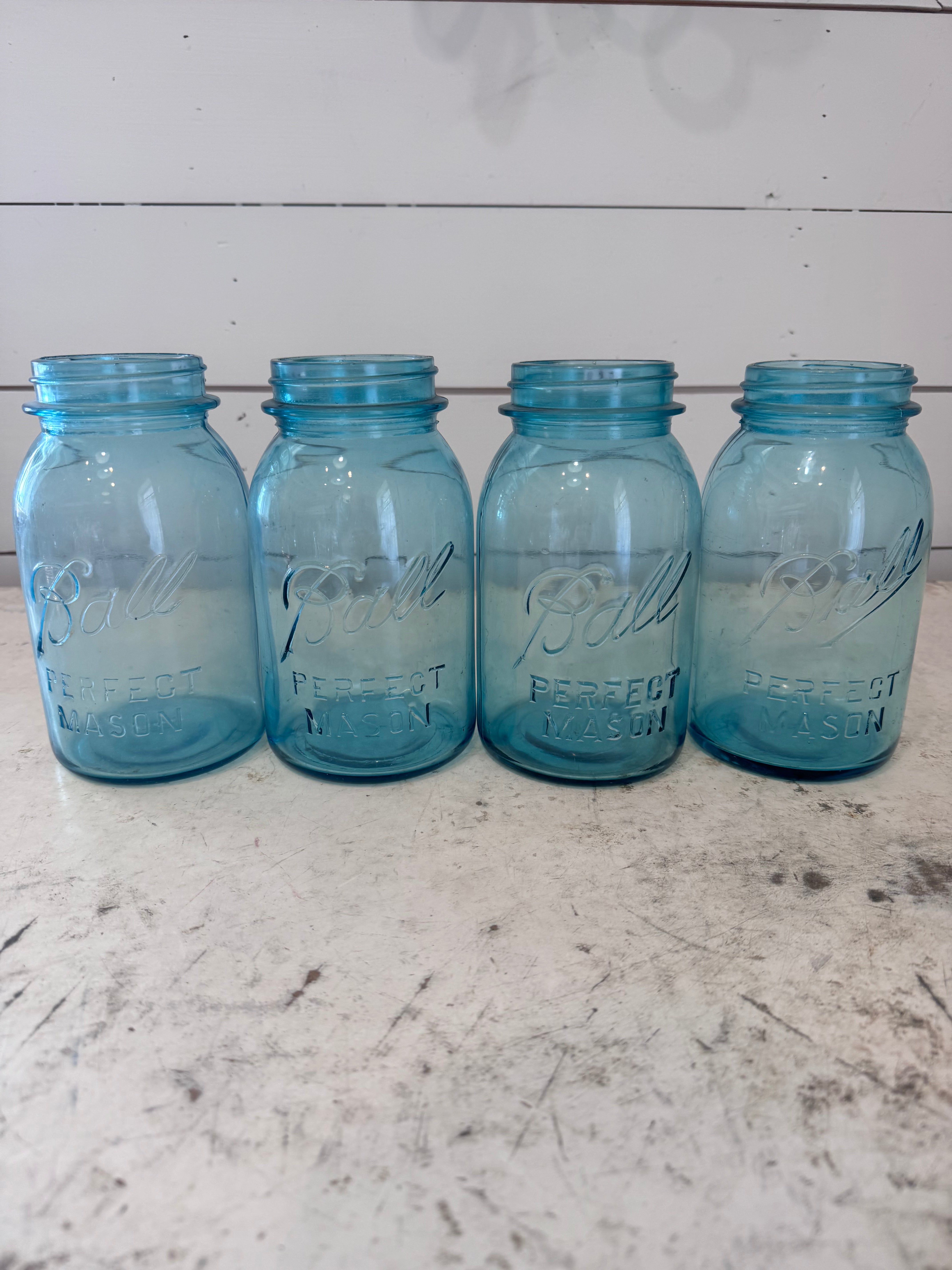 Antique Blue Ball Canning Jar - sold individually – Jami Ray Vintage