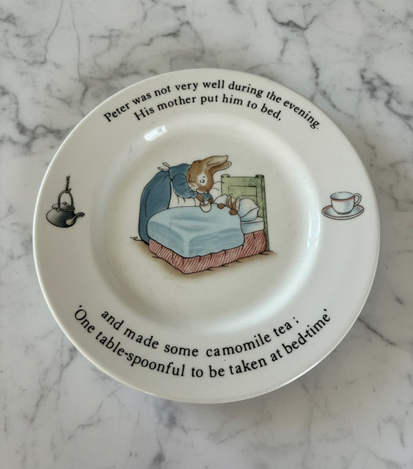 Wedgewood Peter rabbit plate – Jami Ray Vintage