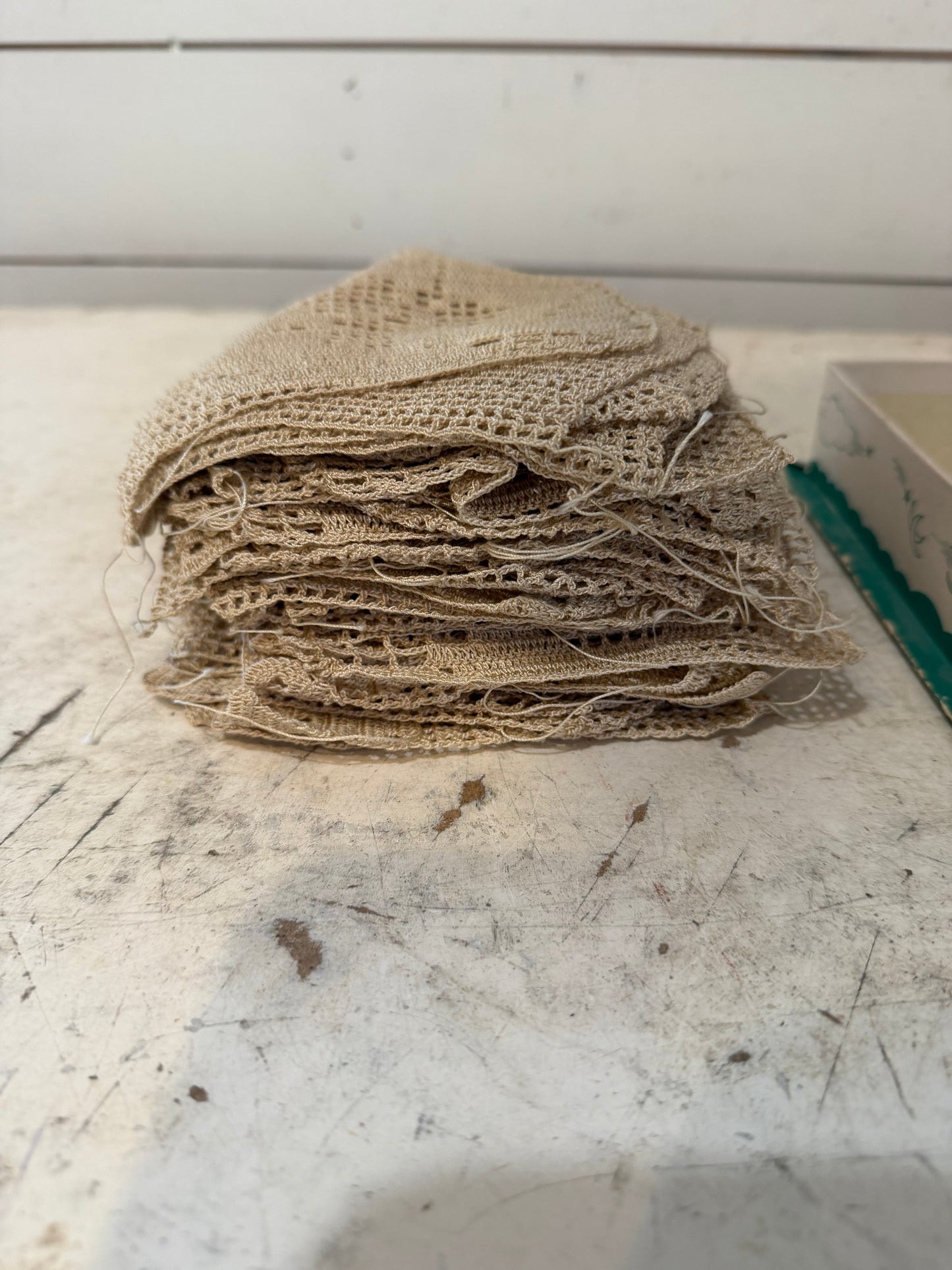 Vintage Entenmans Chocolate box with handmade crochet squares by Gramm ...