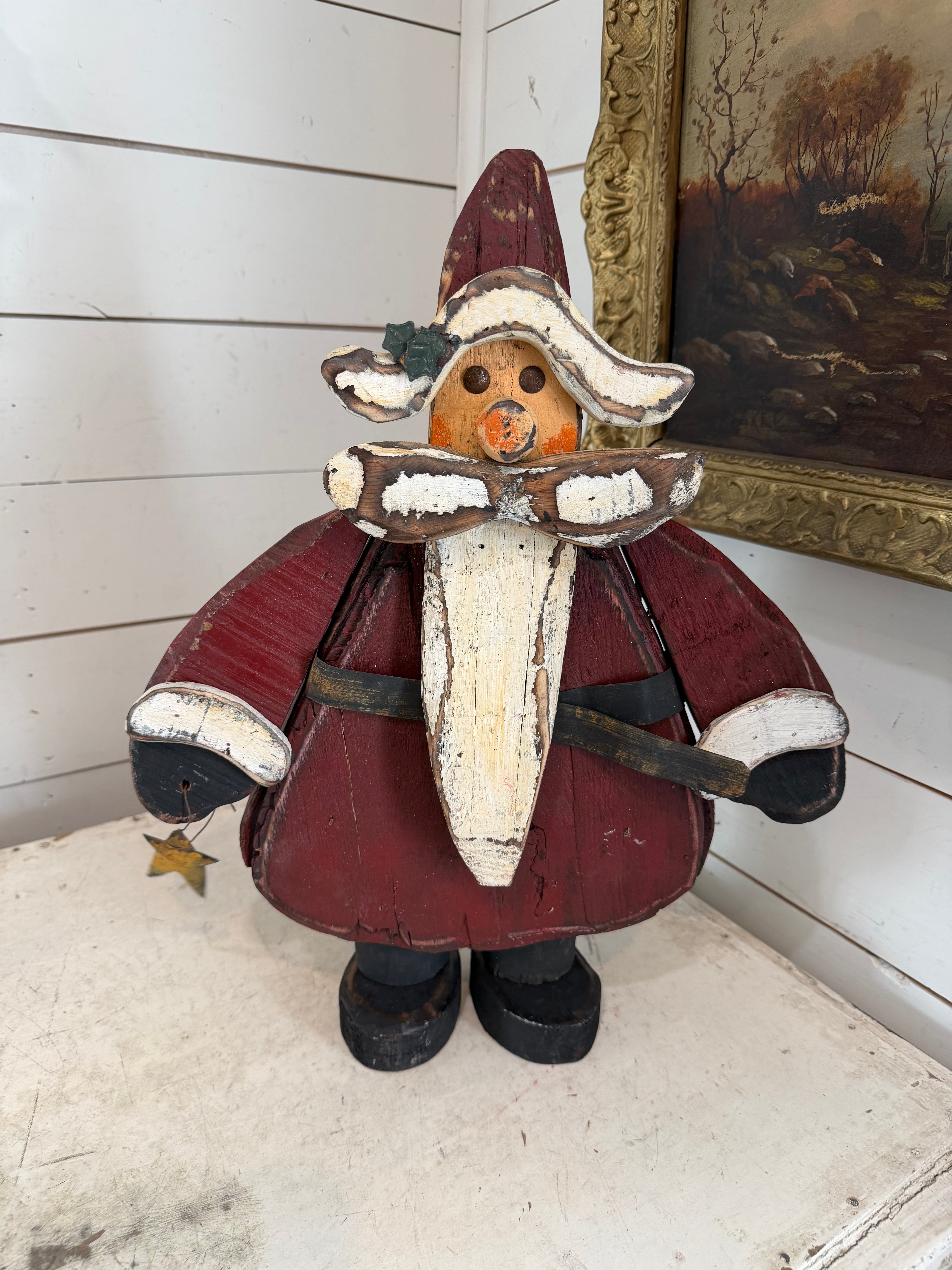 Hand painted Santa – Jami Ray Vintage