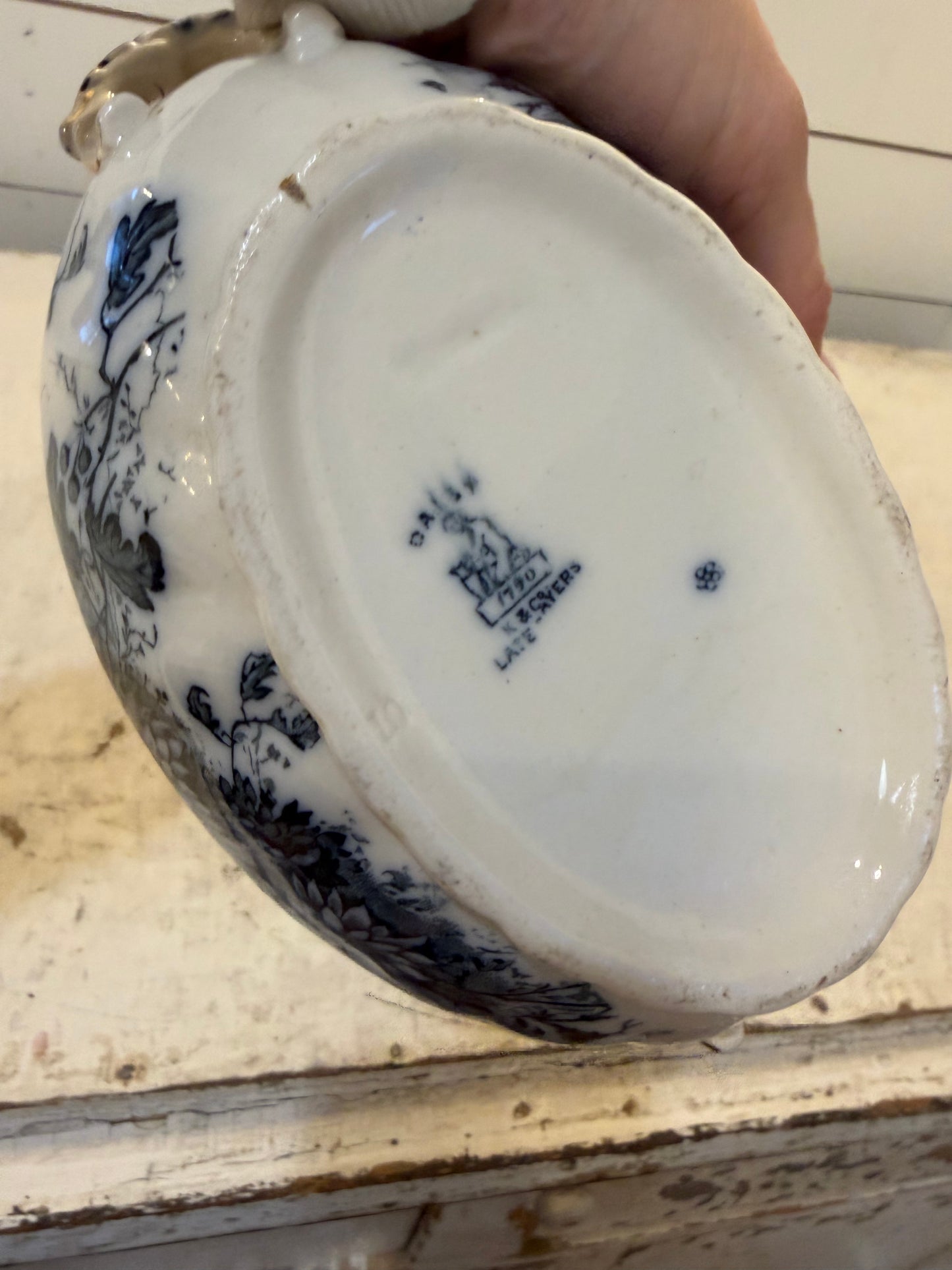 Flow Blue Keeling and Co Daisy Oval Vegetable Bowl – Jami Ray Vintage