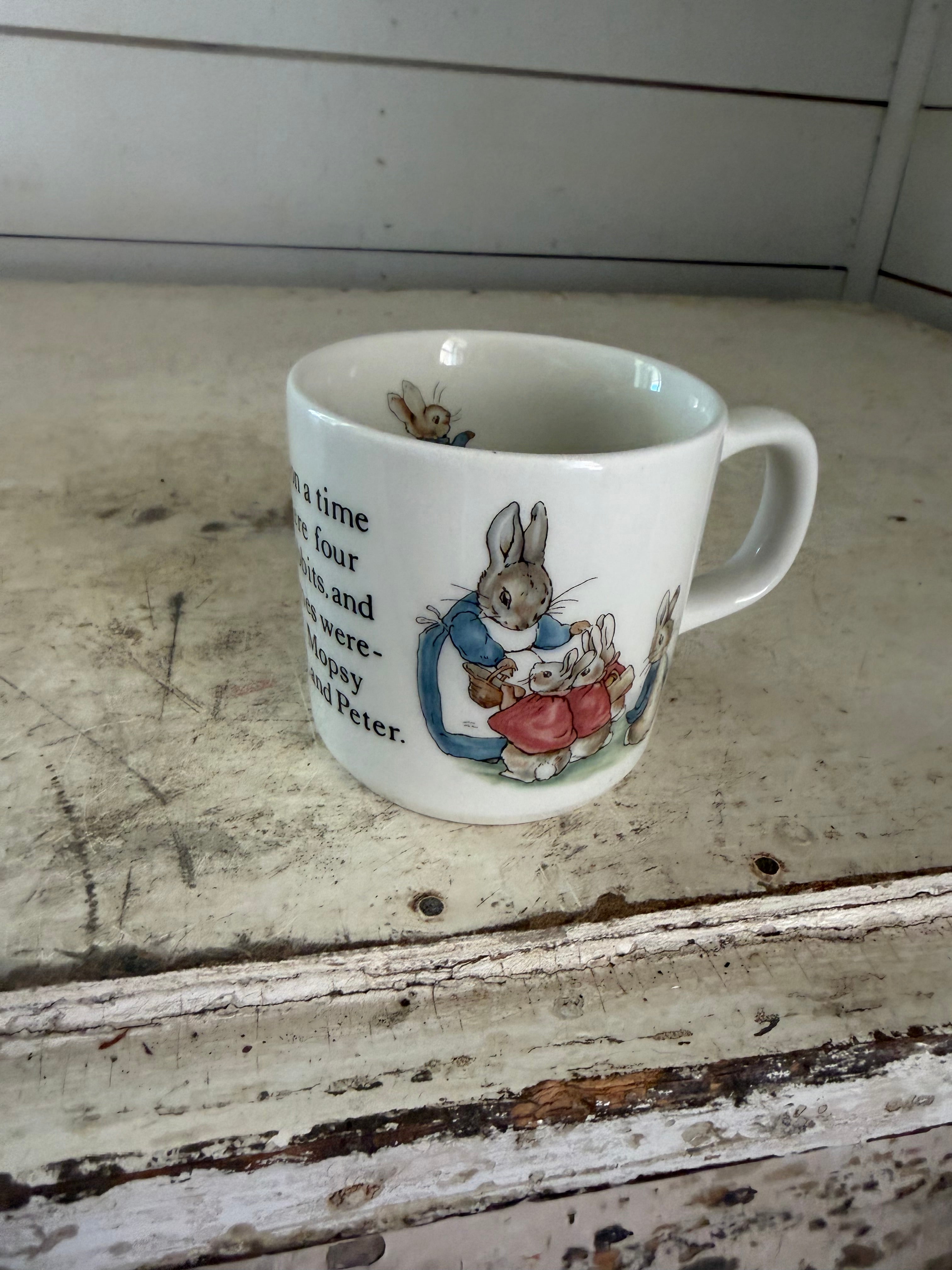 Wedgwood Peter Rabbit Child's Mug – Jami Ray Vintage