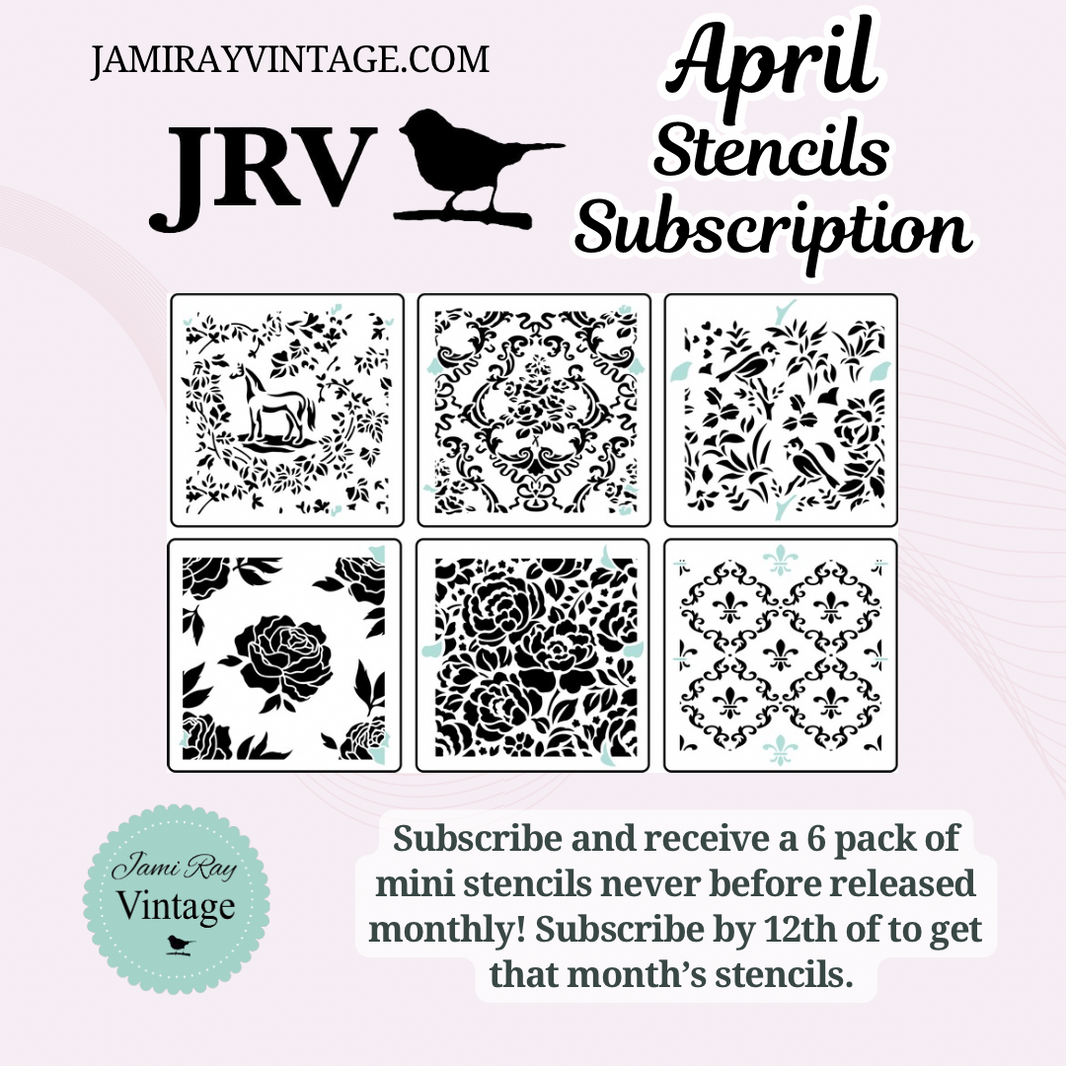 All JRV Stencils – Jami Ray Vintage