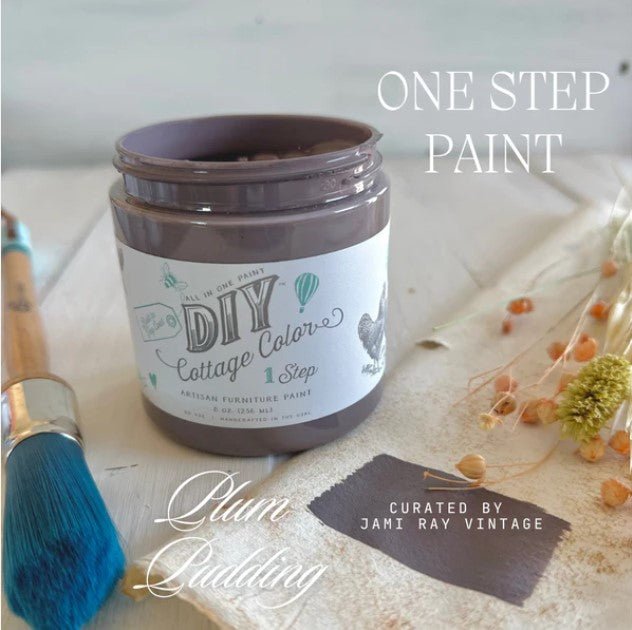 DIY Paint Co. Cottage Color Paint Plum Pudding Pint Water Based All In ...