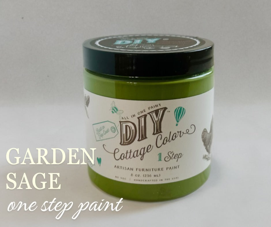 DIY Paint Co. Cottage Color Paint Garden Sage Pint Water Based All In ...